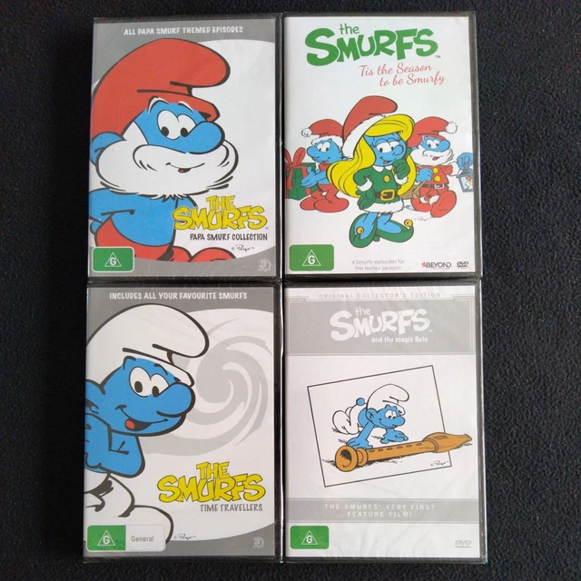 THE SMURFS MOVIE Bulk Lot (8-DVD - NEW & SEALED - AUS Reg 4 - 1980s TV ...