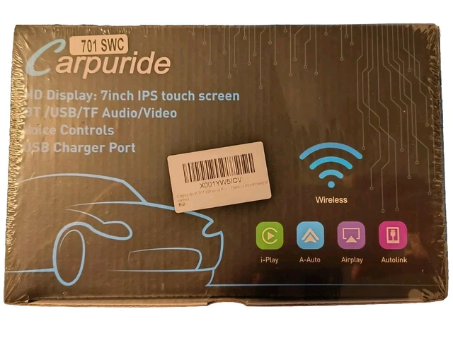 CARPURIDE W701 PRO con cruscotto touch Bluetooth wireless 7 pollici ...