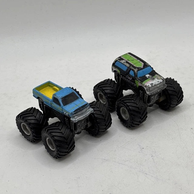 2 X MICRO Machines Vintage Galoob Monster Truck (lane Buster And The ...