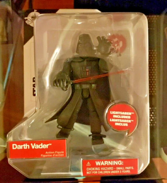 DISNEY STORE STAR Wars ToyBox Darth Vader With Lightsaber 4 Action ...
