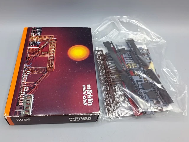 MINI-CLUB MÄRKLIN**8986**ACCESSOIRES DE voie ferrée / passerelle ...