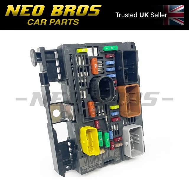 OE CITROEN & Peugeot Under Bonnet Fuse Box BSM 9807028780 £145.95 ...