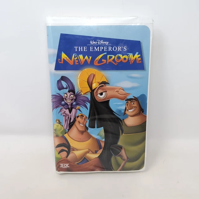 THE EMPEROR'S NEW Groove (VHS, 2000) Family Fun Disney Movie Video £2. ...