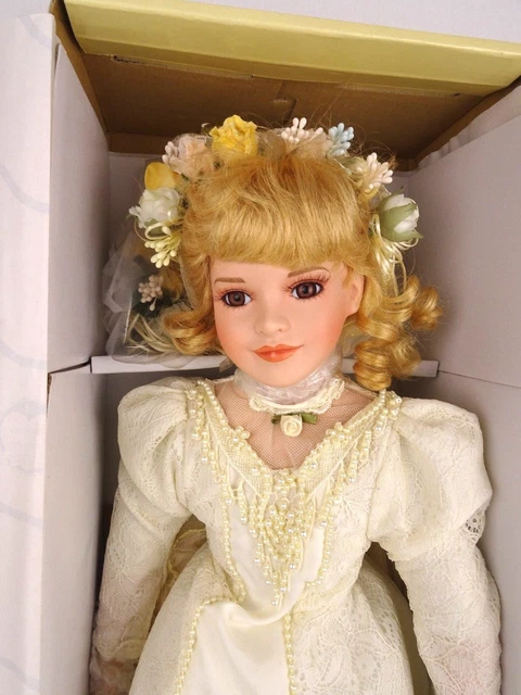 PORCELAIN DOLL THE Palmary Collection "Rebecca" Limited Edition Hand ...