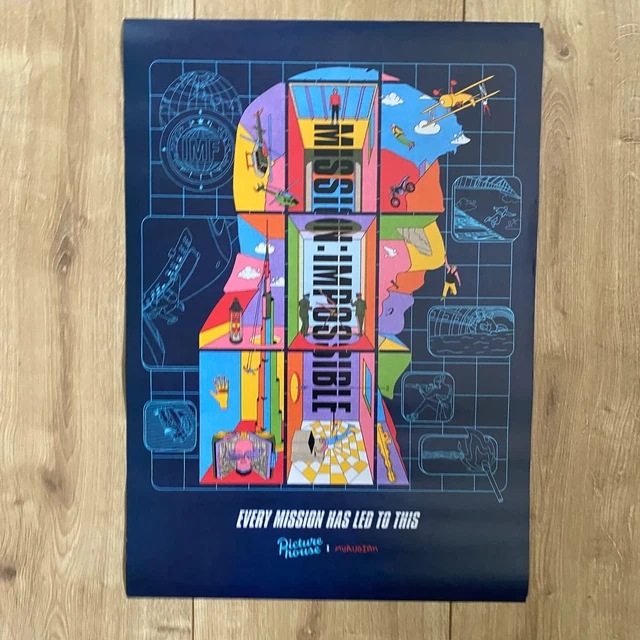 MISSION IMPOSSIBLE THE Final Reckoning 2025 Film A3 Mini Poster £5.91 ...