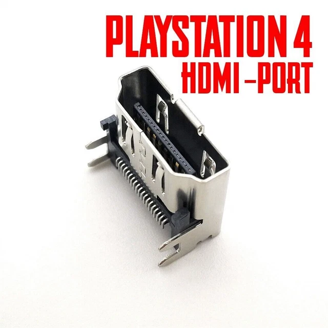 ORIGINAL HDMI PORT Buchse PlayStation 4 PS4 Pro Slim Original DYI Reparatur OEM EUR 4,98 ...