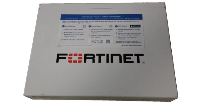 FORTINET FORTIGATE-60F FIREWALL Security Appliance no PSU £29.99 ...