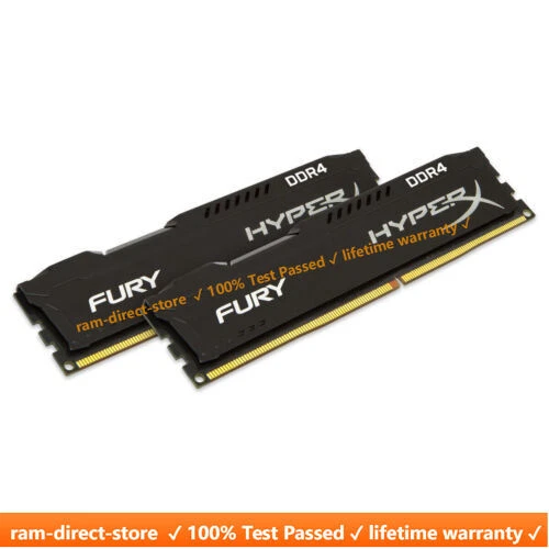 HYPERX FURY DDR4 8GB 16GB 32GB 3200 MHz PC4-25600 Desktop RAM Memory DIMM 288PIN £21.00 ...