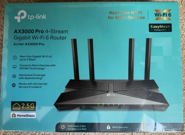 TP-LINK - ARCHER AX3000 Pro Dual-Band Wi-Fi 6 Router $100.00 - PicClick