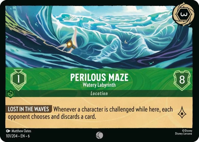 PERILOUS MAZE - Watery Labyrinth (101/204) [Azurite Sea] $3.00 ...
