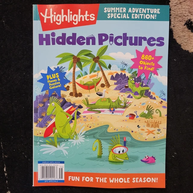 HIDDEN PICTURES: HIGHLIGHTS Magazine 2025 ~ Summer Adventure Special ...