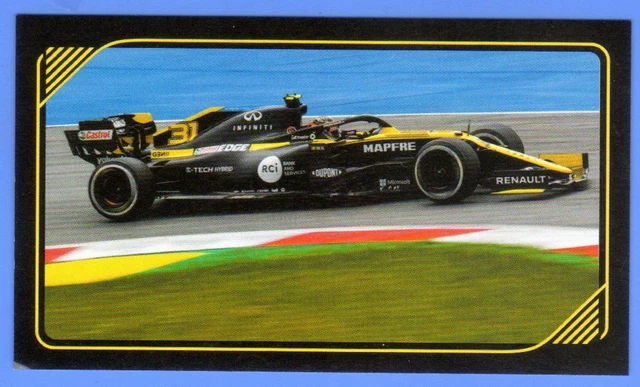 TOPPS OFFICIAL F1 Sticker Formula 1 #97 Esteban OCON Renault DP World ...