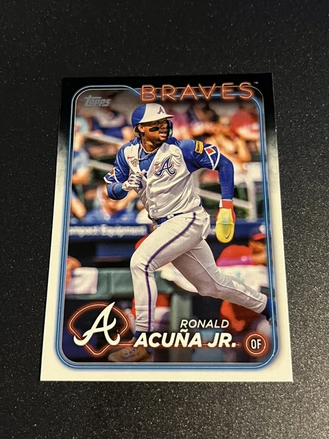 2024 TOPPS SERIES 1 Ronald Acuna Jr #1 Atlanta Braves EUR 1,82 - PicClick FR