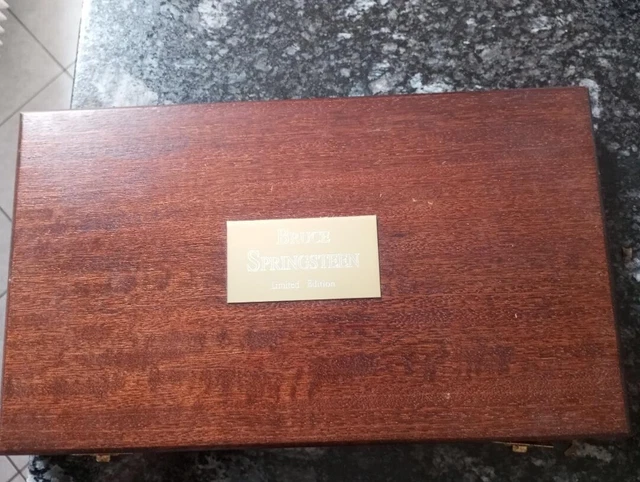 RARE COFFRET BOX Bois Bruce Springsteen Human Touch/Lucky Town Numbered ...
