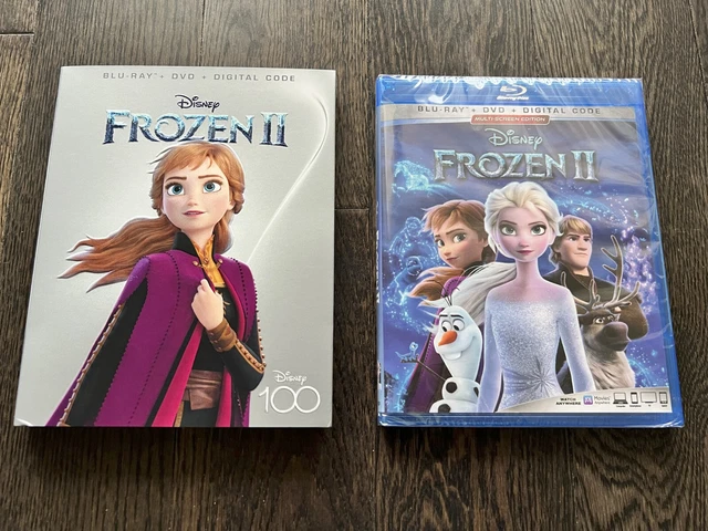 FROZEN II MULTI-SCREEN Disney 100 Ed. (Blu-ray + DVD + Digital Code ...