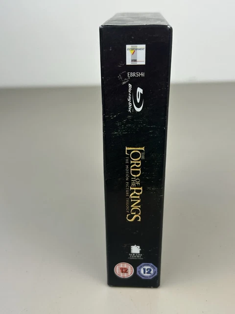 THE LORD OF The Rings The Motion Picture Trilogy Collection Blue-Ray ...