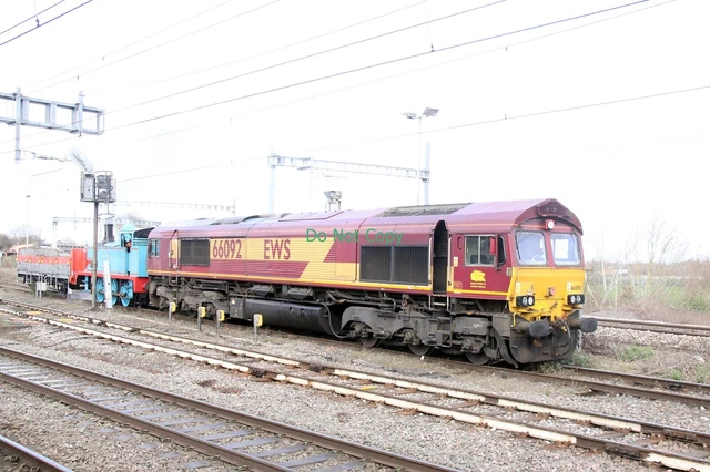 F58 35MM SLIDE EWS Class 66 66092 @ Didcot £3.54 - PicClick UK