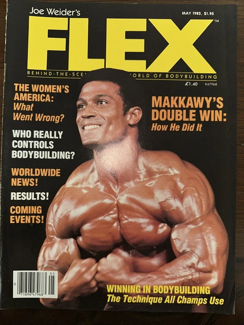 FLEX MAGAZINE MAY 1983 Vintage Bodybuilding Lou Ferrigno Philippines ...