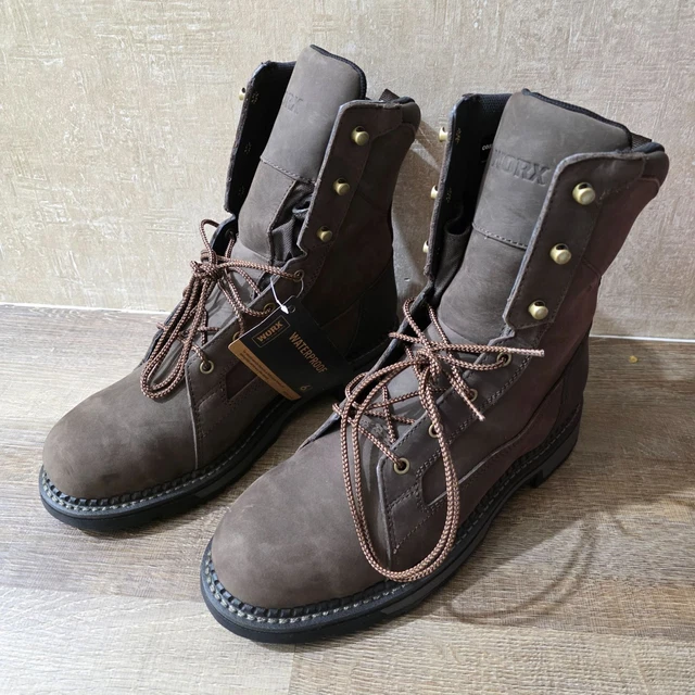 WORX BY RED Wing Men’s Waterproof Work Boots STK 5813 Size 10.5M £106. ...