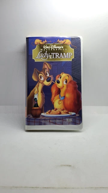 DISNEY'S LADY AND the Tramp (Clamshell VHS) Masterpiece Collection £8. ...