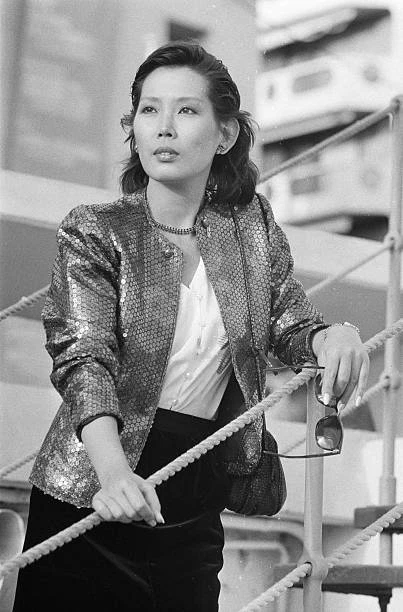 JAPANESE ACTRESS EIKO Matsuda at the Cannes Film Festival in 1973 - Old Photo 2 $9.00 - PicClick AU