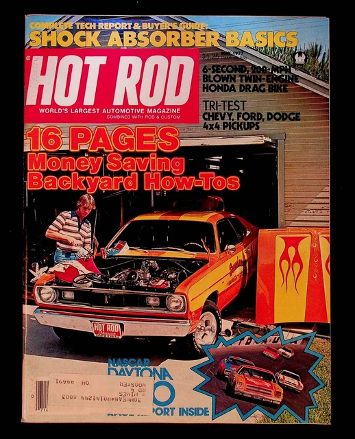 VINTAGE HOT ROD Car Magazine May 1977 Chevy Ford Dodge 4X4 Pickup Honda Drag £7.99 - PicClick UK