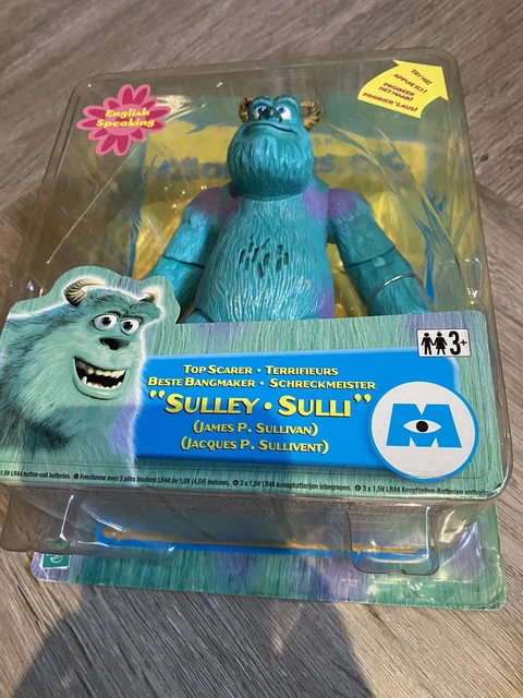 MONSTERS INC DISNEY Pixar Sully Talking Figure 2001 Sealed & In Box £9. ...