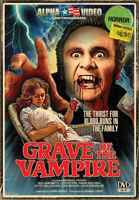 GRAVE OF THE Vampire (Retro Cover Art) (DVD) Michael Pataki William ...