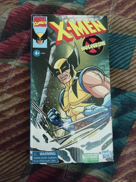MARVEL LEGENDS VHS Box 90's X-Men Animated Series WOLVERINE Figure ...