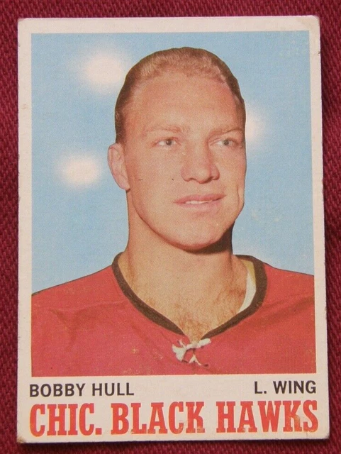 1970-71 TOPPS #15 - Bobby Hull - Faucons noirs de Chicago EUR 0,91 ...