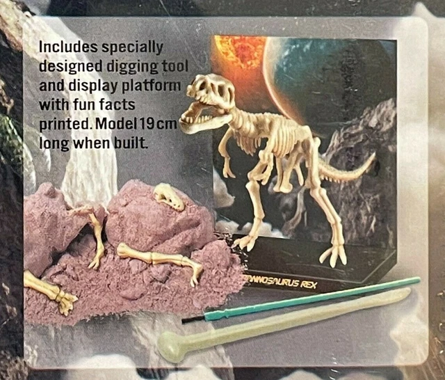 DIG A DINOSAUR Skeleton Tyrannosaurus Rex T-Rex Dino Excavation Science ...