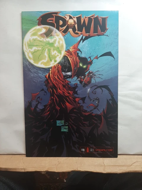 SPAWN 119 1992 1st Cameo Appearance of Gunslinger Spawn 1st Printing ...
