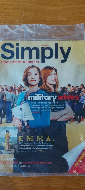SIMPLY DVD MAGAZINE 2020 Military Wives Kristin Scott Thomas Emma ...