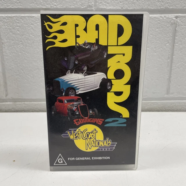 RETRO ORIGINAL VIDEO VHS Movie Film Tape Bad Roads 2 West Coast Car ...