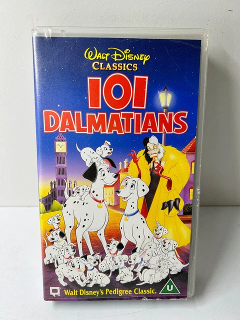 WALT DISNEY CLASSICS 101 Dalmations On VHS Video Cassette Tape £7.99 ...