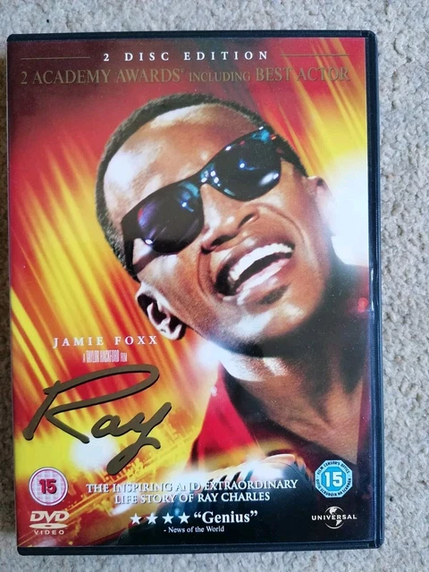 RAY - JAMIE Foxx as Ray Charles - 2 Disc Edition Dvd £4.50 - PicClick UK