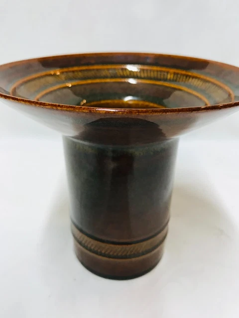 ROSENTHAL STUDIO LINE Keramik, S. Wirkkala, Grosse Vase, Brauntöne ...