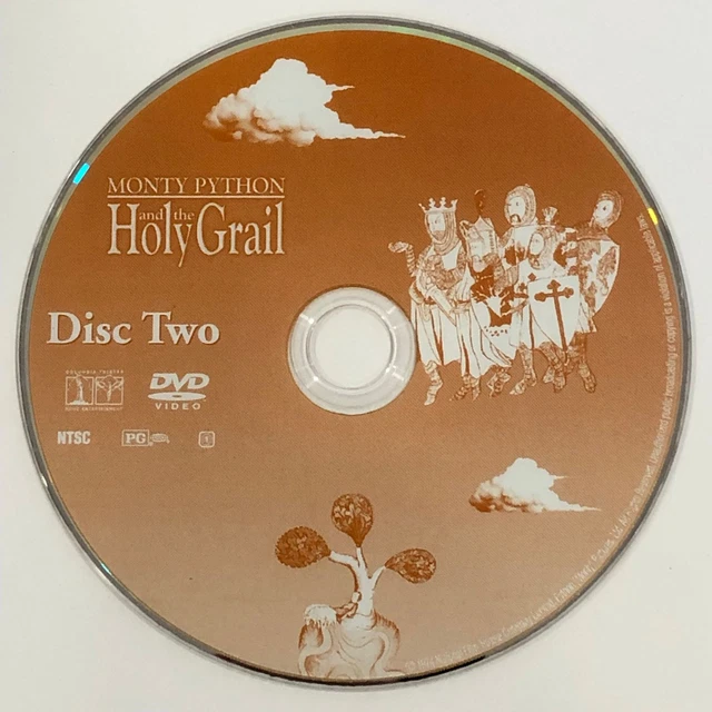 MONTY PYTHON AND The Holy Grail Disc Two DVD Classic Comedy Film PG ...