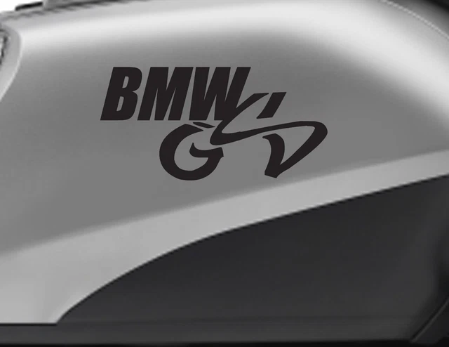 BMW GS MOTORBIKE bike logo decals CUSTOM COLOUR Vinyl Sticker - Up to ...