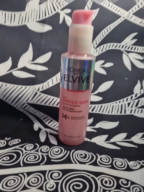 L’ORÉAL PARIS ELVIVE Glycolic Gloss Leave-In Serum for Dry Dull Hair with Shine £10.99 - PicClick UK