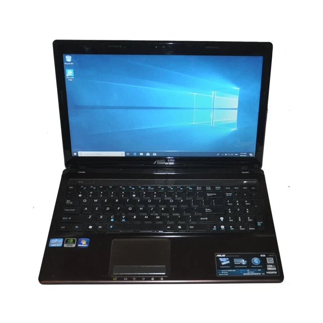 ASUS K53S 15.6& Laptop Intel i5-2430M CPU 8G RAM 500G HDD Win 10 Home ...