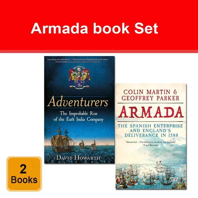 ARMADA COLIN MARTIN and Geoffrey Parker, Adventurers David Howarth 2 ...