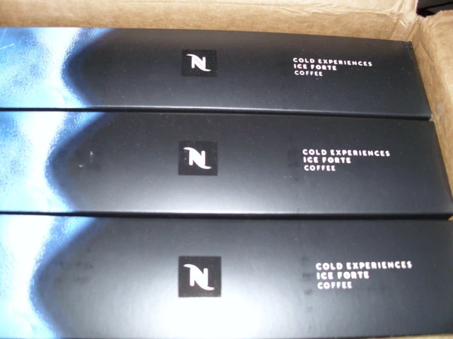 NESPRESSO CAPSULES VERTUO-ICE FORTE =30 COUNT=3/2026 £16.48 - PicClick UK