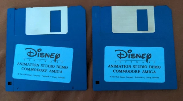DISNEY SOFTWARE ANIMATION studio demo Commodore Amiga tested and ...