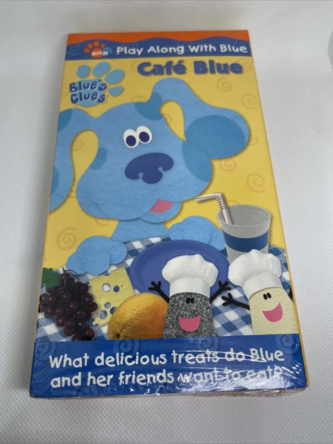 BLUES CLUES - Cafe Blue (VHS, 2001) Factory Sealed $31.82 - PicClick CA