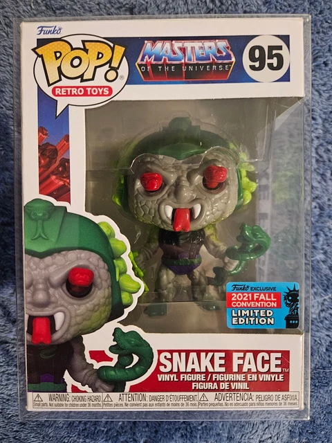 SNAKE FACE MASTERS of the Universe He-man 2021 NYCC Funko POP! #95 EUR ...