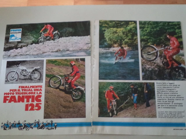 - PROVA MOTOCICLISMO 1977 - Moto Fantic Trial 125 EUR 1,99 - PicClick IT