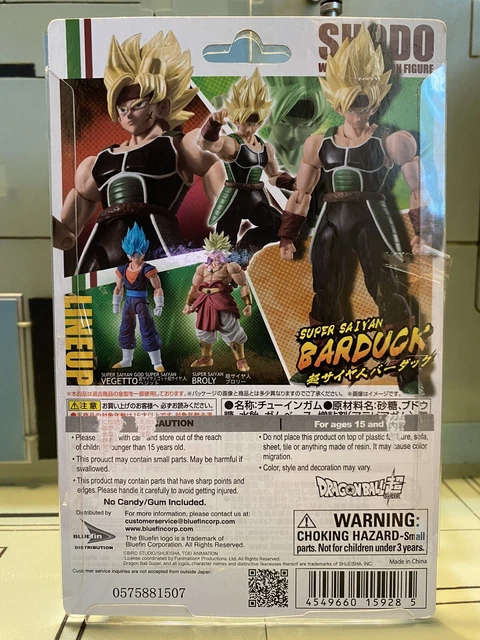 BANDAI SHODO DRAGON Ball Z Modellino Super Saiyan Barduck 4"" Bardack EUR 36,38 - PicClick IT