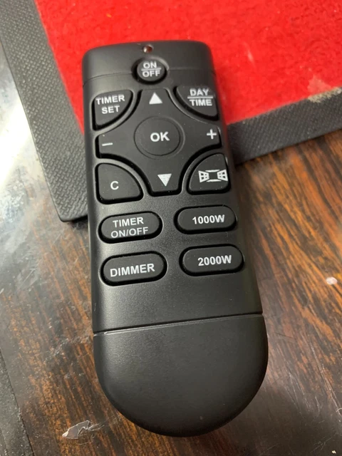 FOCAL POINT MEDFORD 2kW Electric Fire Replacement remote control Brand ...