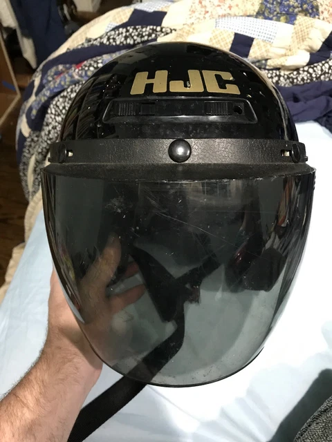 HJC HELMET CL-5 Motorcycle Drag Racing Snell M95 DOT Size Medium $31.62 ...